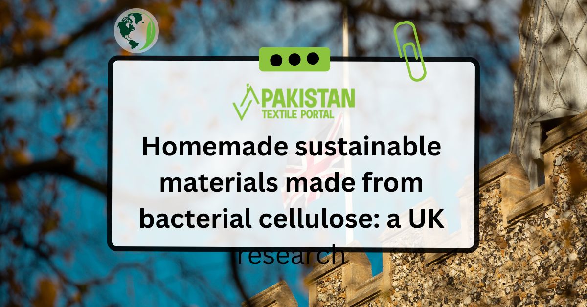 Homemade sustainable materials made from bacterial cellulose: a UK ...