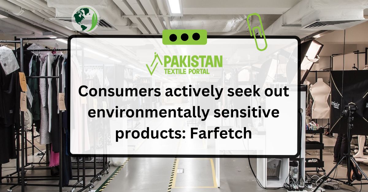 Consumers actively seek out environmentally sensitive products ...