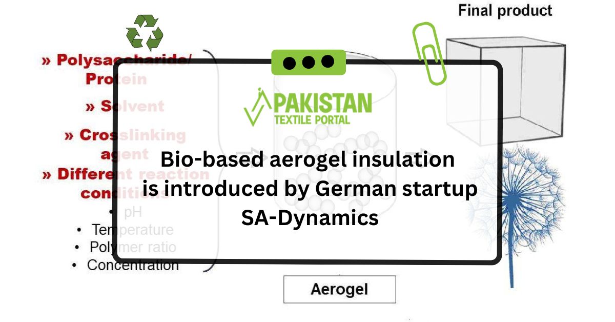 Bio-based aerogel insulation is introduced by German startup SA ...